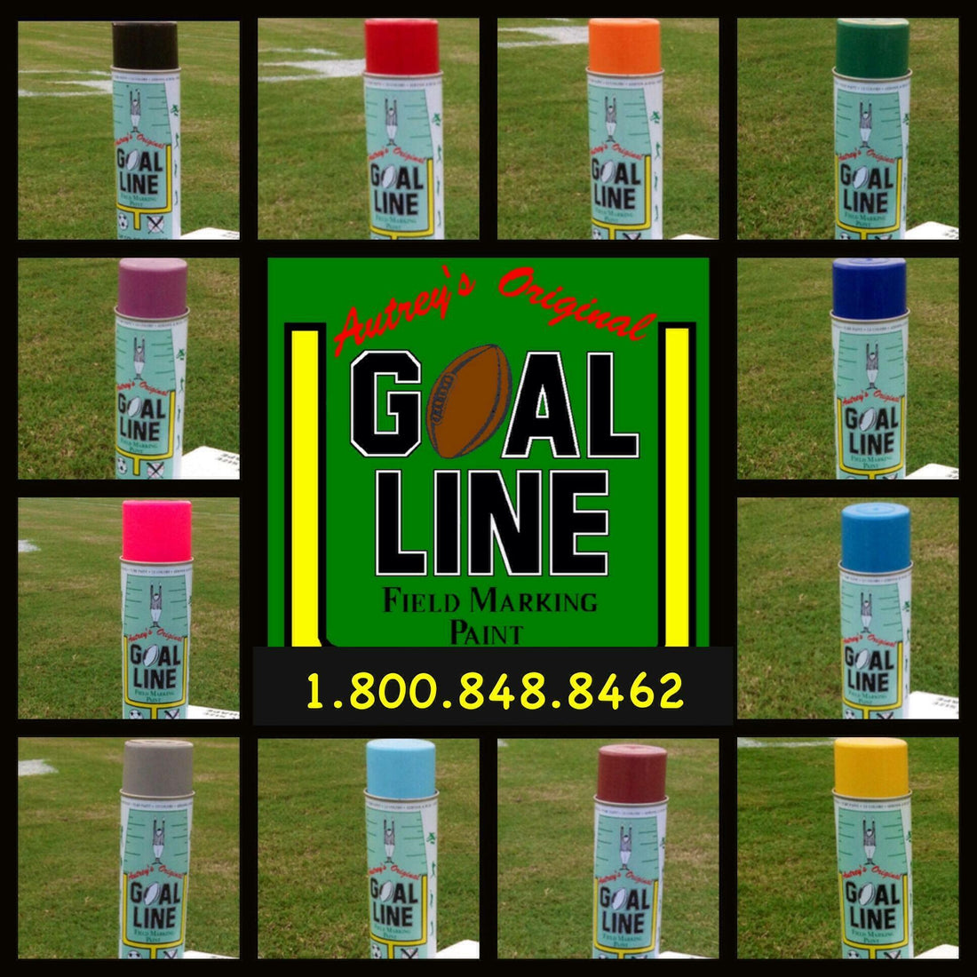 Aerosol Field Paint – Autrey's Goal Line Field Paint